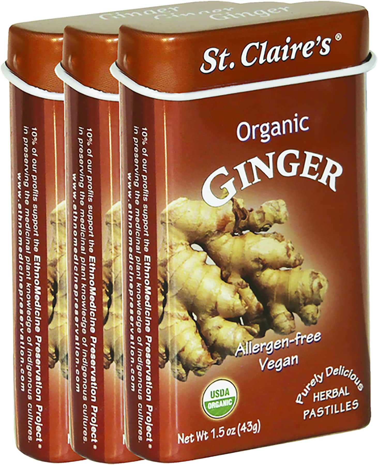 Amazon.com : Sweet Therapy Extra strength Ginger Chews Sugar Free ...