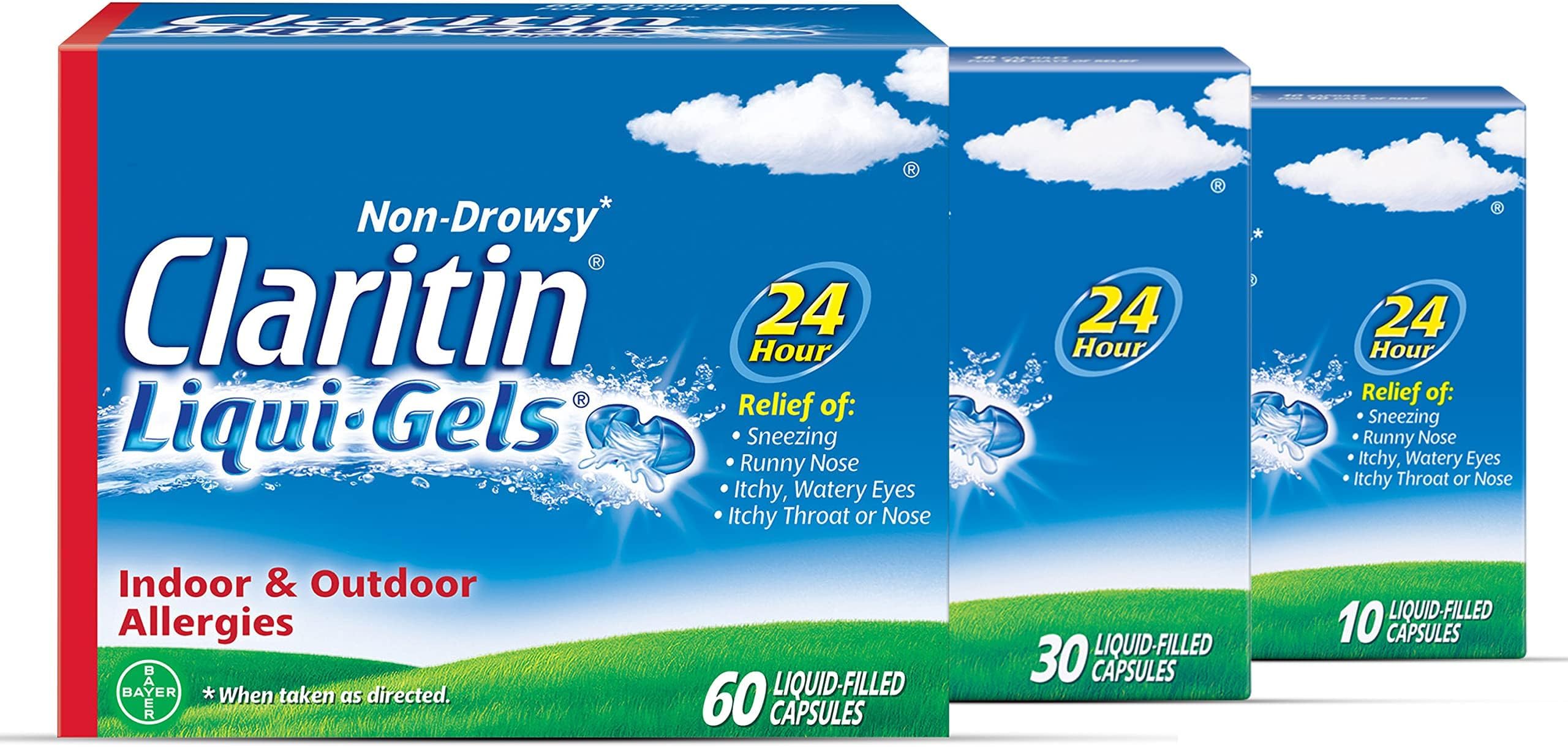 Amazon.com : Claritin 10 mg Non Drowsy 24 Hour, 115 Tablets : Health ...