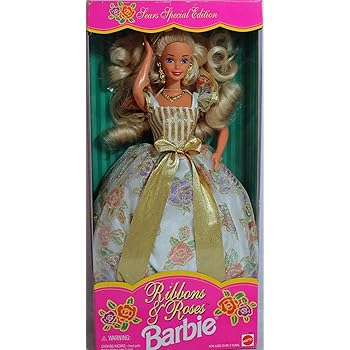 Amazon.com: Ribbons & Roses Barbie: Toys & Games