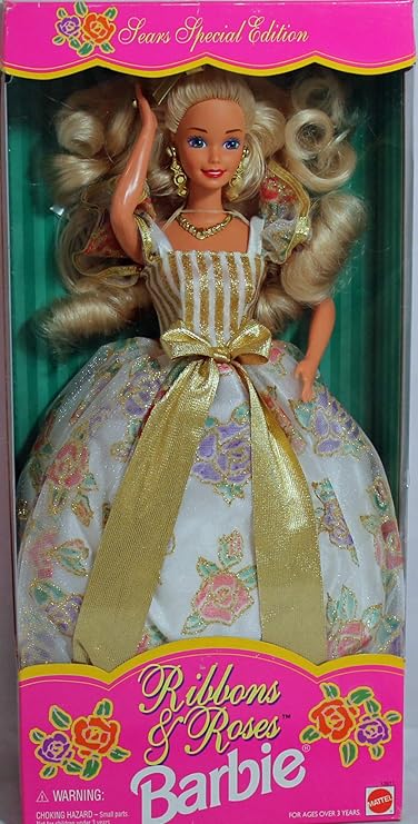 Amazon.com: Ribbons & Roses Barbie : Toys & Games