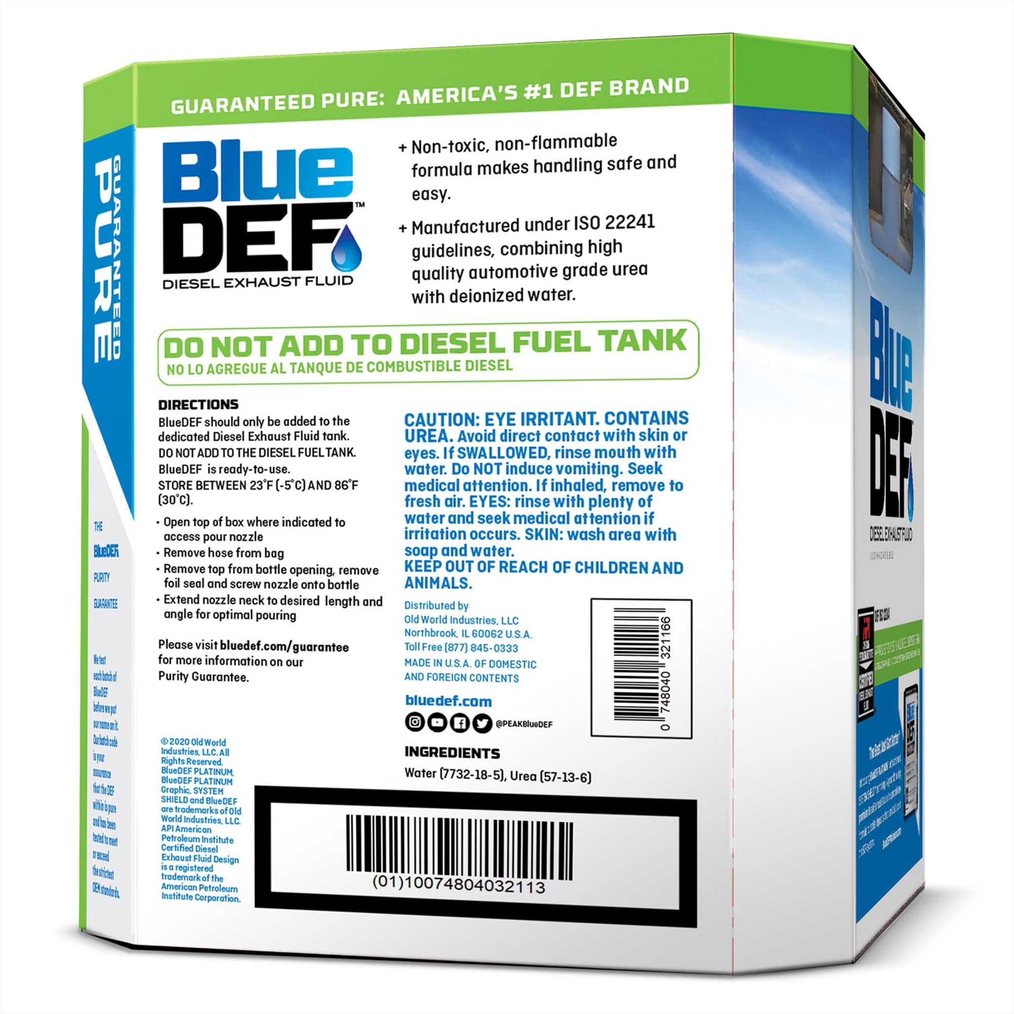 Snapklik.com : BlueDEF Diesel Exhaust Fluid Synthetic Urea Deionized ...