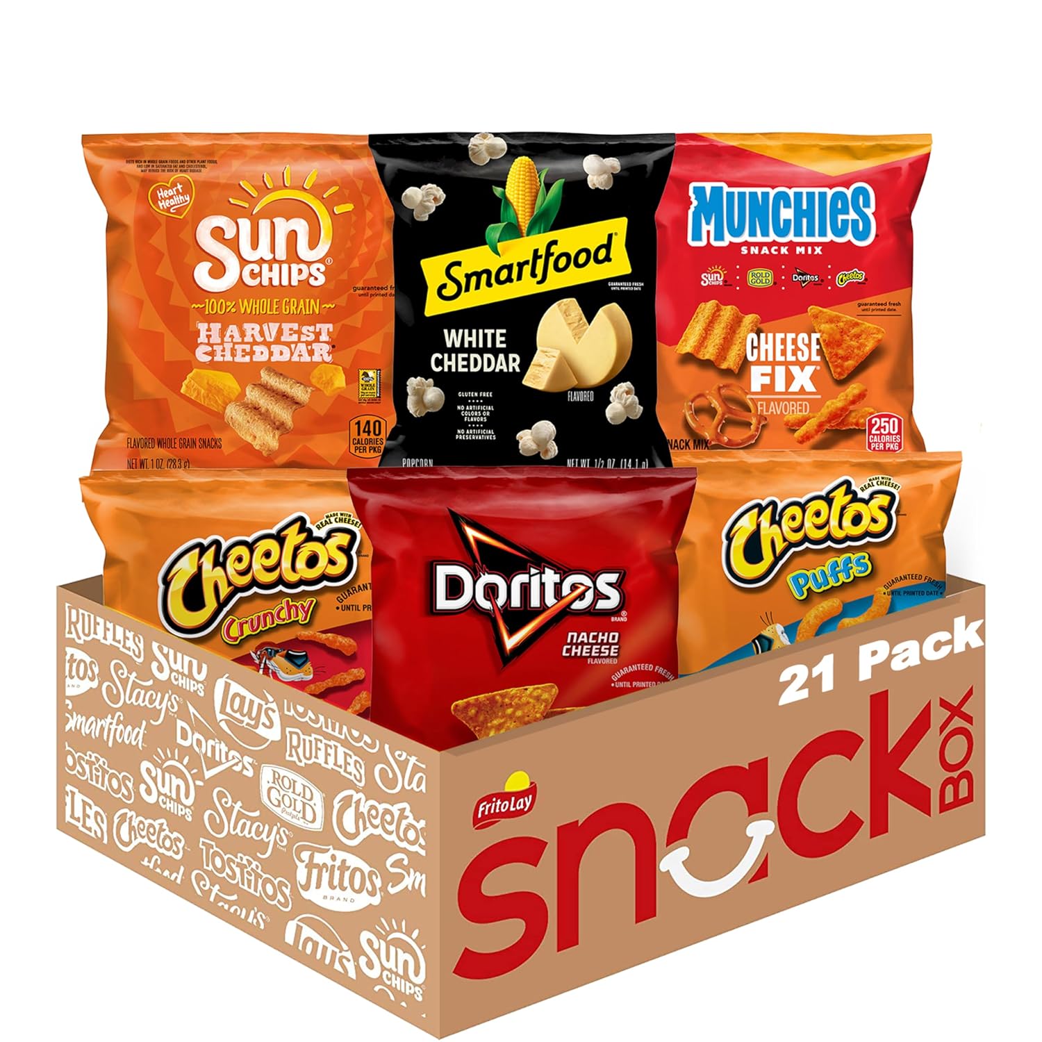 Amazon.com: Frito-Lay Cheesy Mix Variety Pack (Pack of 21)
