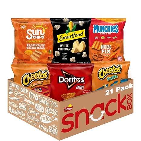 Amazon.com: Frito-Lay Cheesy Mix Variety Pack (Pack of 21)