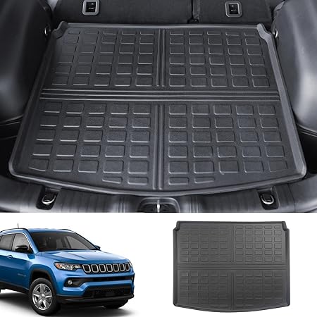 Amazon.com: Thinzyou Cargo Mat Compatible with 2017-2024 Jeep Compass ...