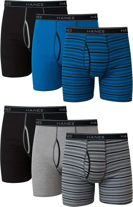 Amazon.com: Men's Boxer Briefs - Men's Boxer Briefs / Men's Underwear ...