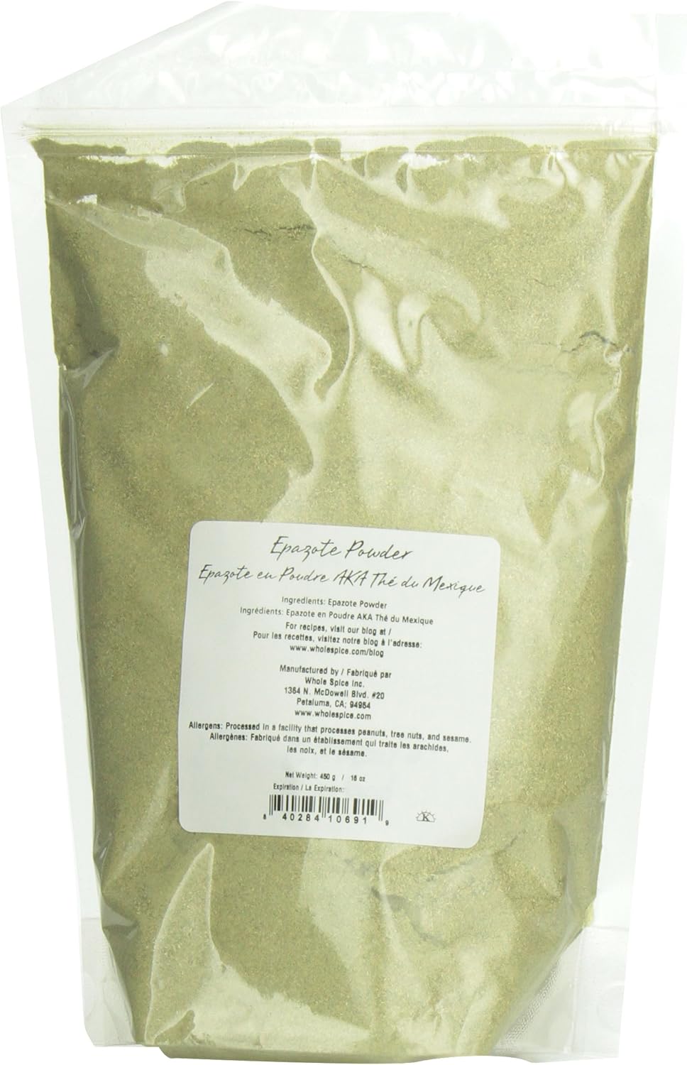 Whole Spice Epazote Powder, 0.45Kg : Amazon.ca: Grocery & Gourmet Food