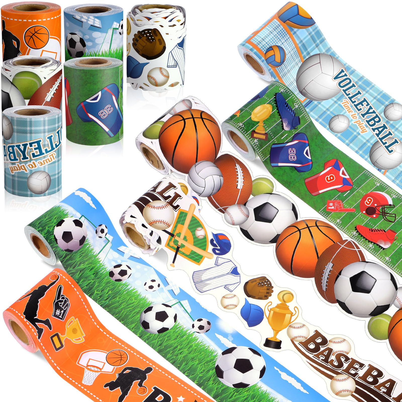 Snapklik.com : 160ft Sport Border For Bulletin Board, Sport Classroom ...