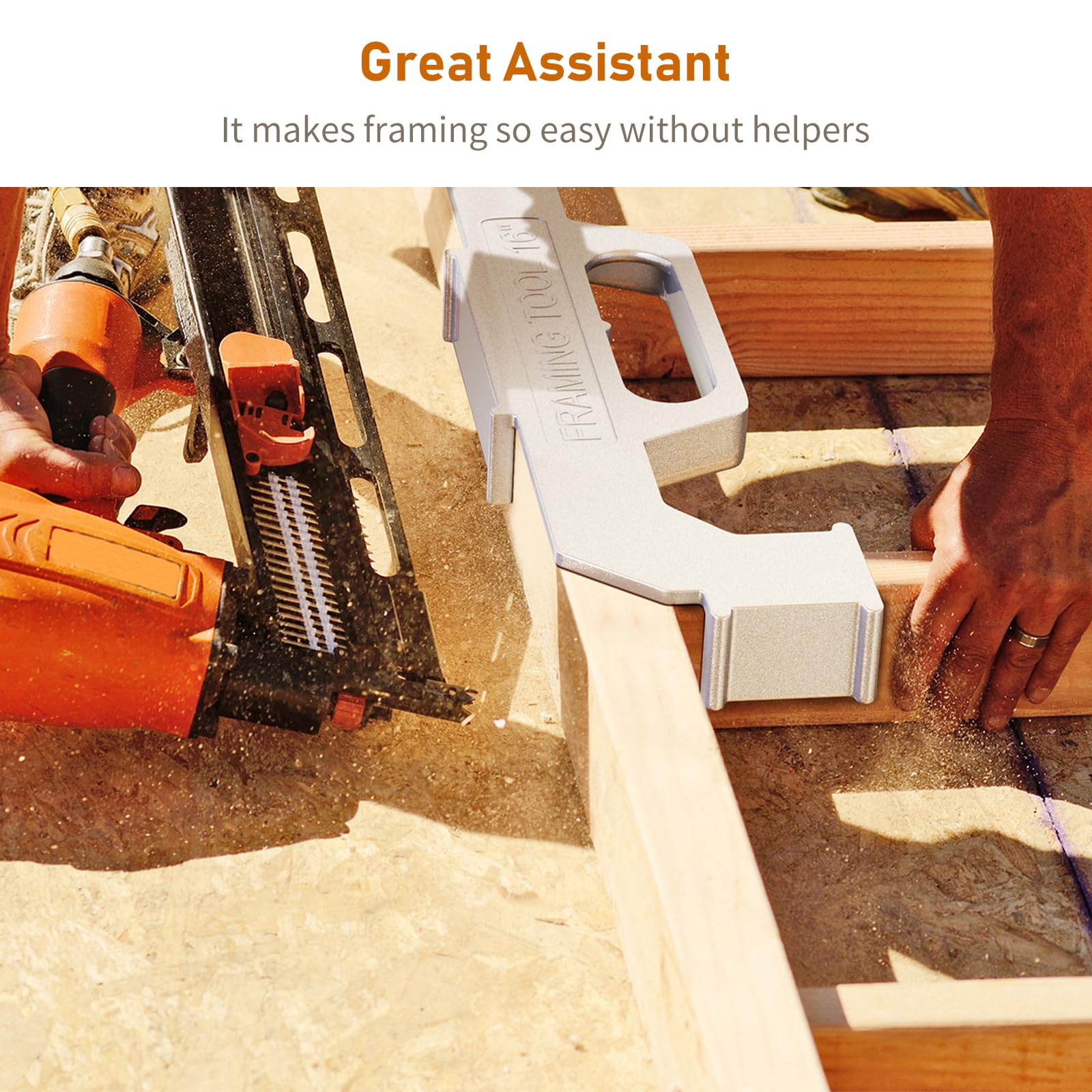 Snapklik.com : Framing Tools, 16 In On-Center Framing Tool, 100% Cast ...