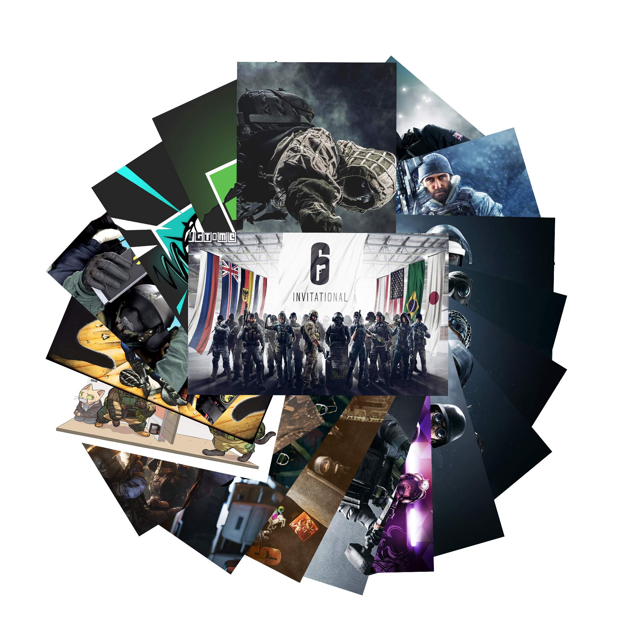 Buy GTOTd Stickers for Rainbow Six Siege (20-Pcs)Gifts R6 Rainbow Six ...
