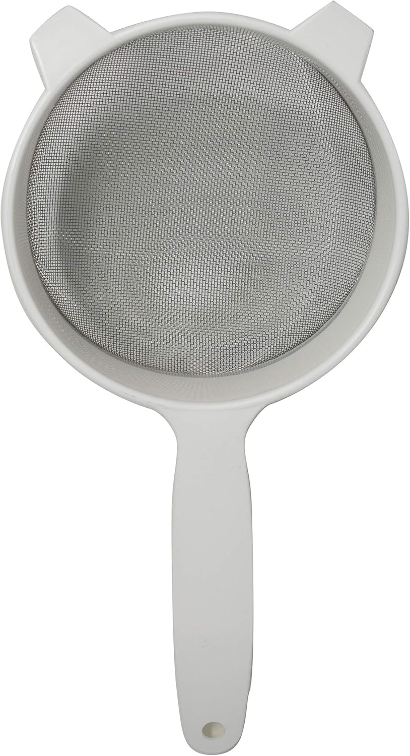 Amazon.com: Norpro 2137 Stainless Steel Strainer, 7", White: Home & Kitchen