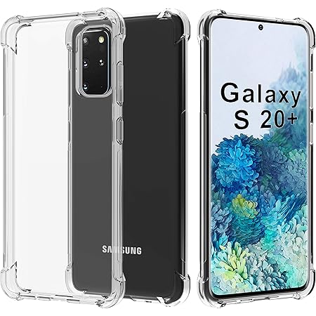 Migeec For Samsung Galaxy S20 Plus Case - Crystal Clear Hybrid Material ...