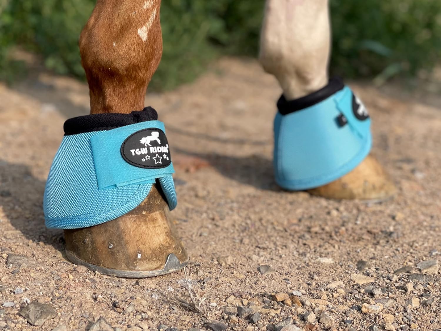 GW RIDING 2520D Horse Bell Boots No-Turn Horse Bell Boots, Equine ...