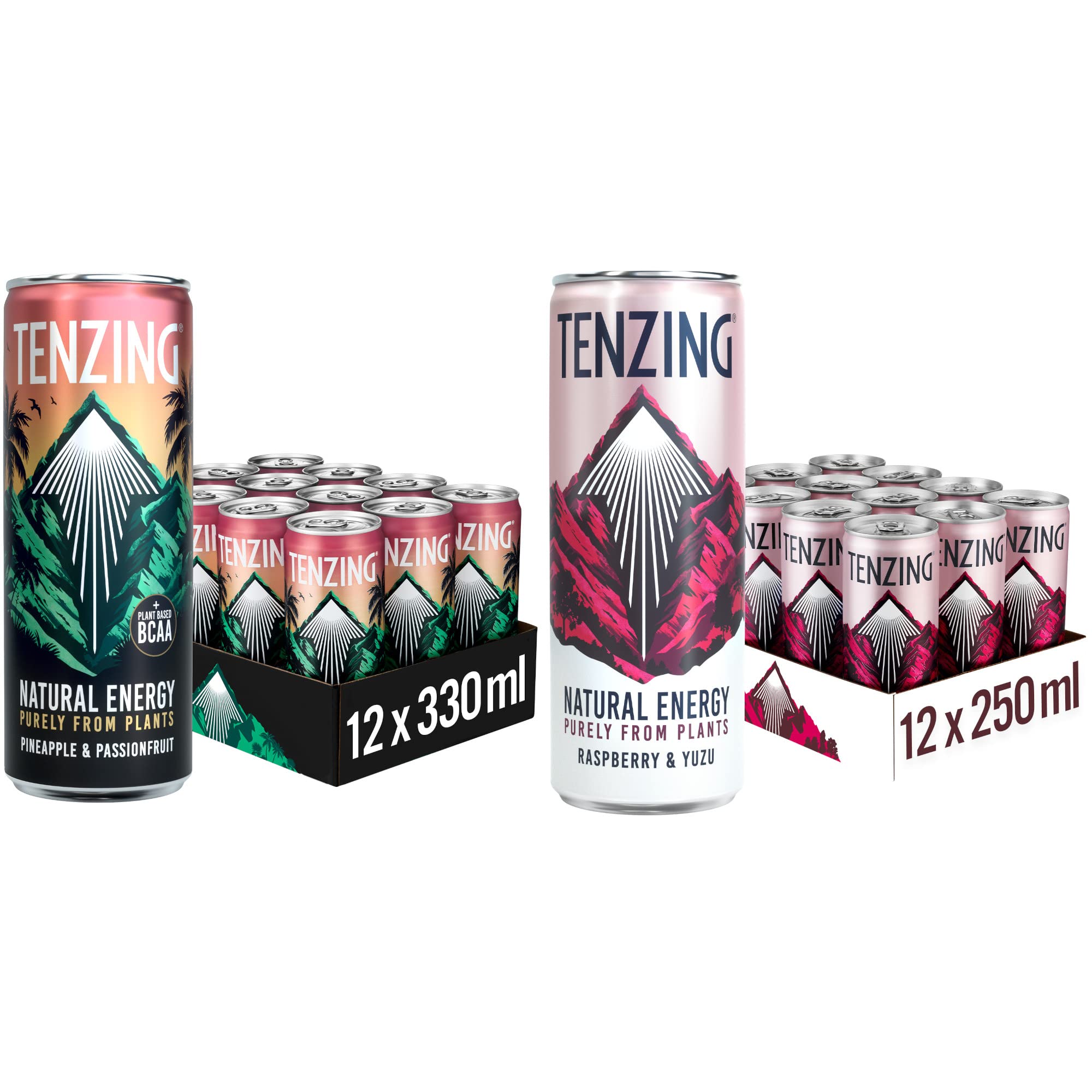Buy Tenzing Natural Energy Drink, Pineapple & Passionfruit, 330Ml ...
