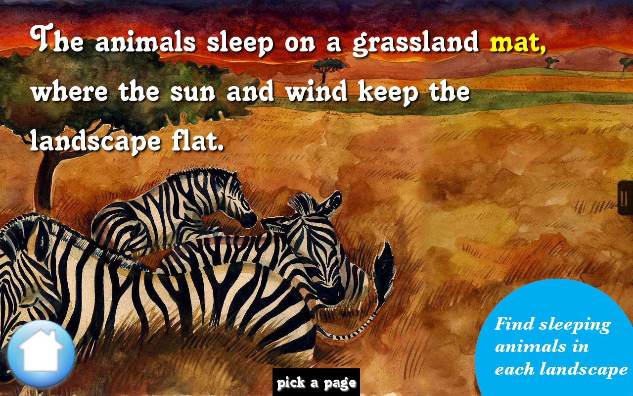 The Animals Sleep: A Bedtime Book of Biomes (Kindle Tablet Edition ...