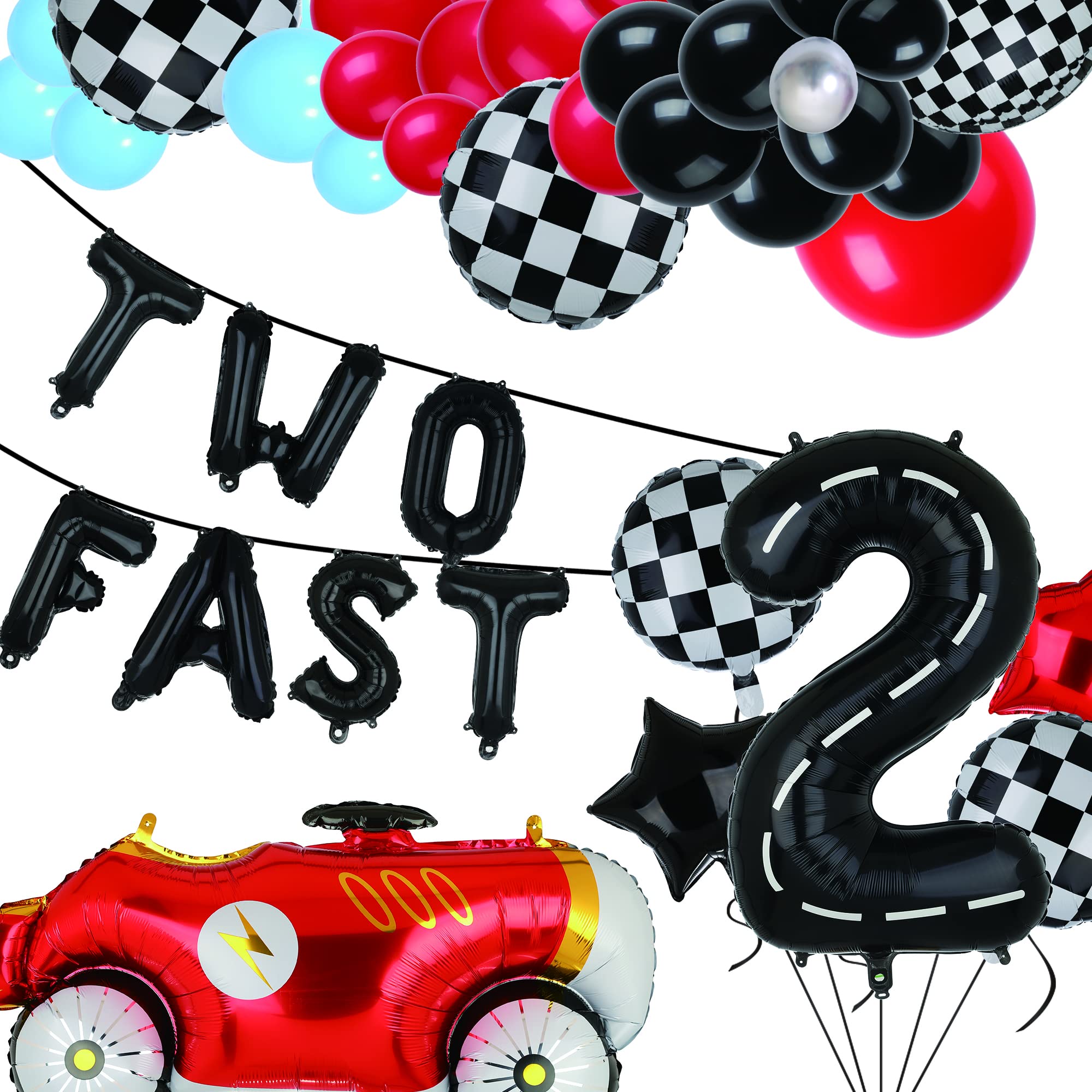 Snapklik.com : Two Fast 2nd Racing Vintage Retro Car Theme Birthday ...