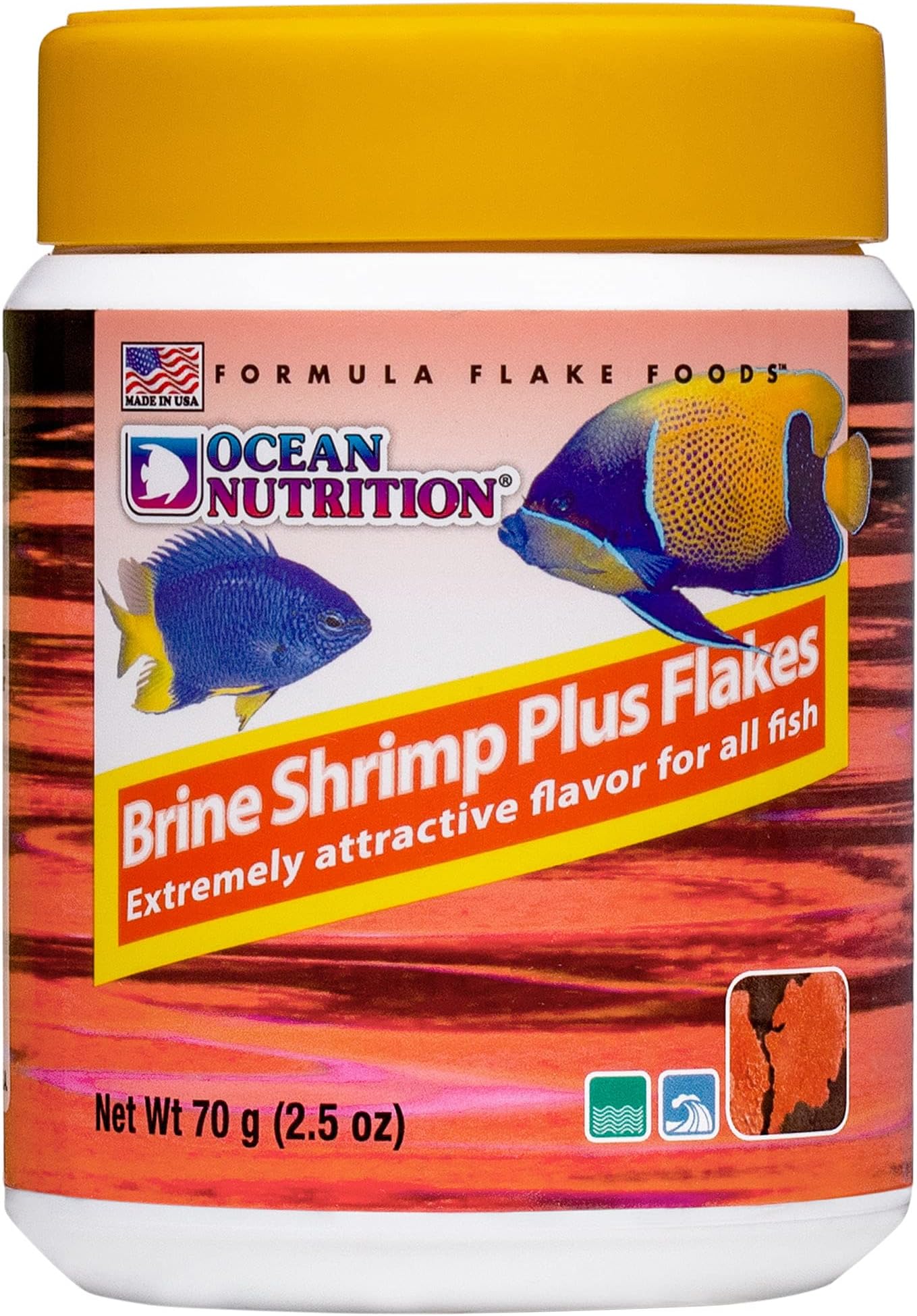 Ocean Nutrition Brine Shrimp Plus Flakes Fish Food - 71 Gm : Amazon.in ...