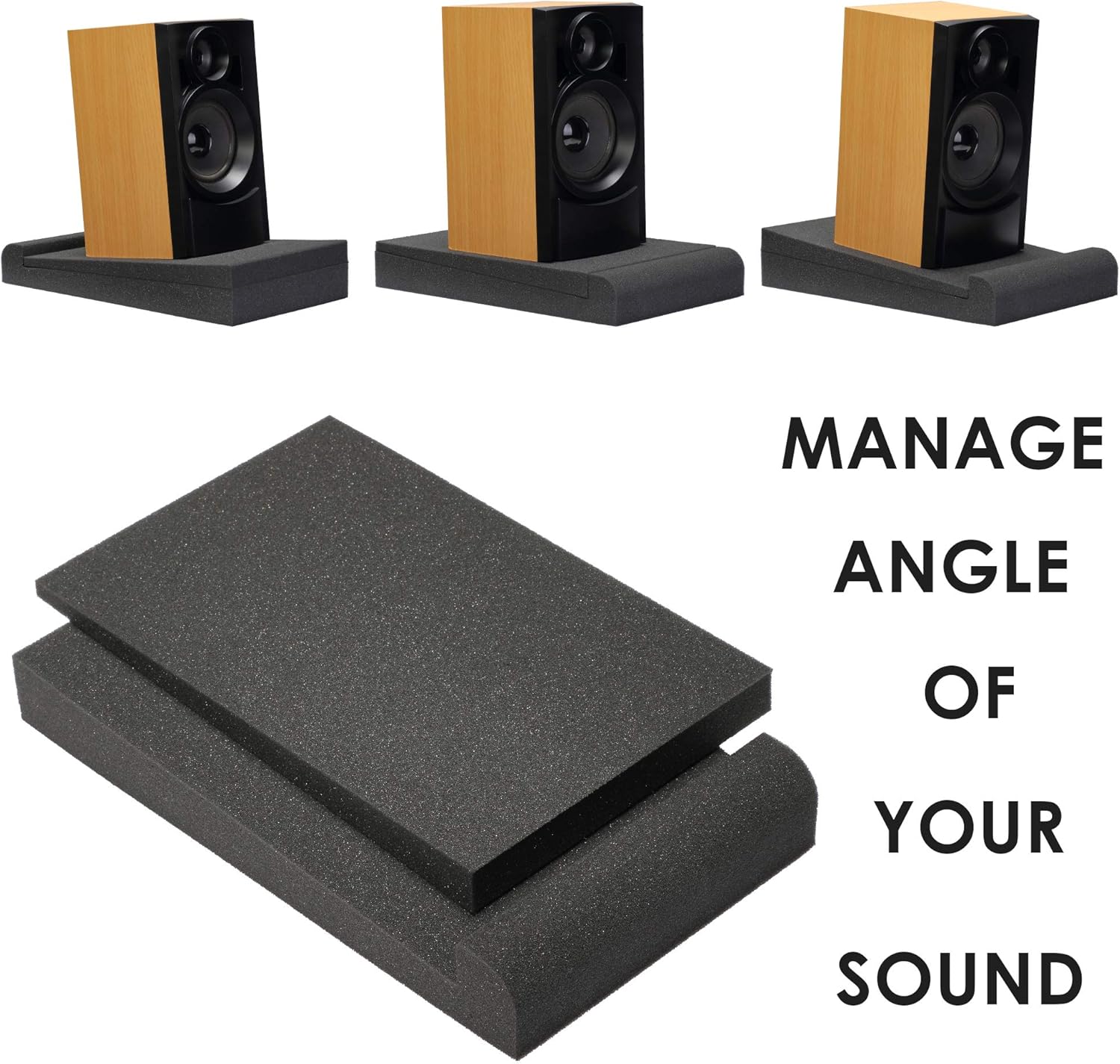 Isolation pads for speaker stands