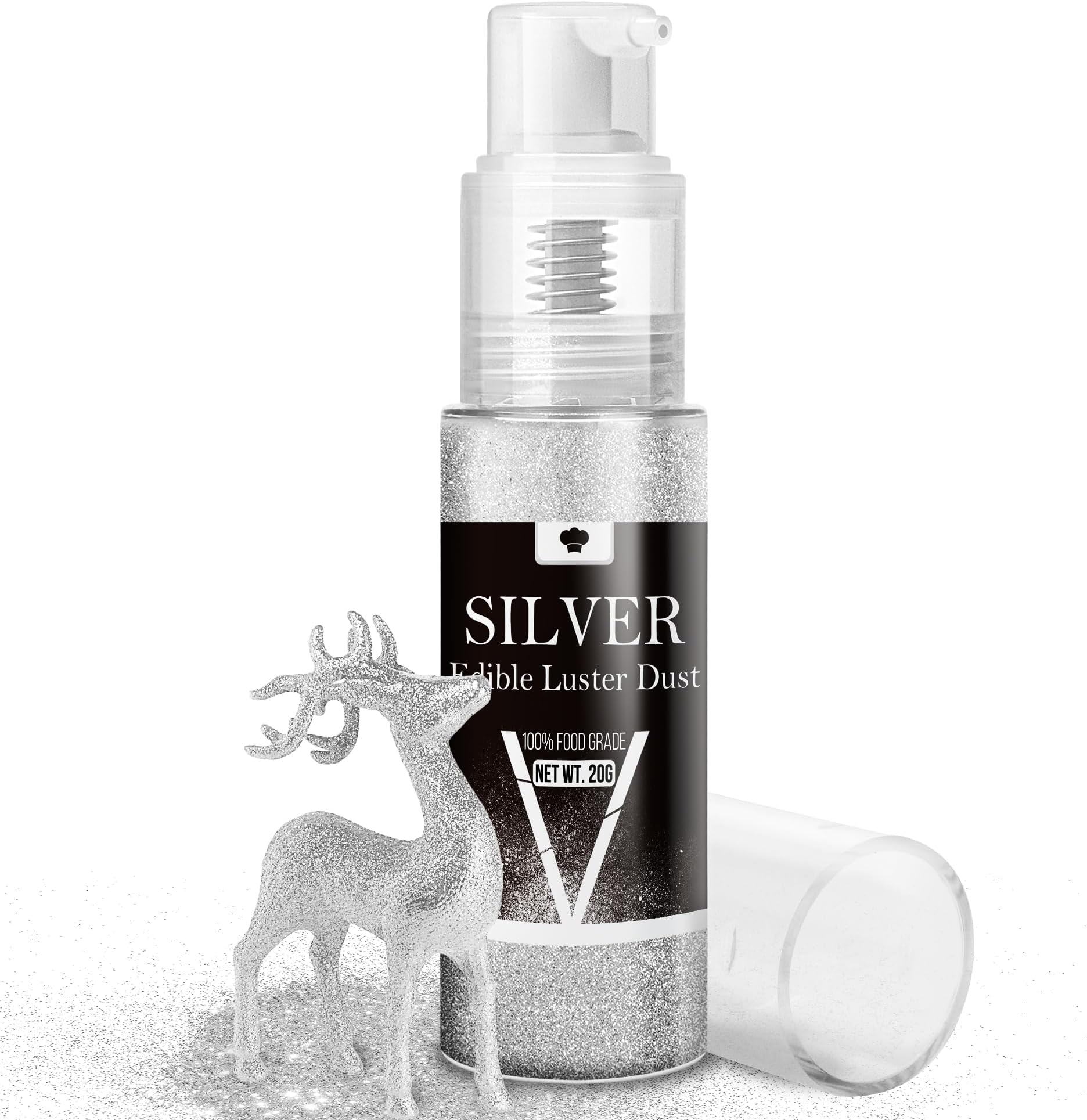 Amazon.com: Edible Glitter Spray - 20g Luster Dust Edible Glimmer ...