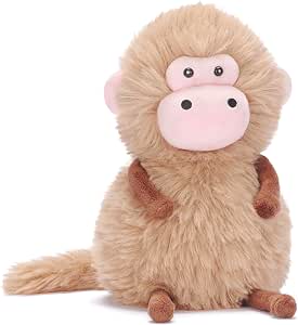 Amazon.com: IKASA Monkey Stuffed Animals Plush Toys,14" Cute Plushie ...