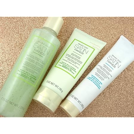 Amazon.com : Mary Kay Satin Hands Smoothie Set 4 Travel Sized/Sample ...