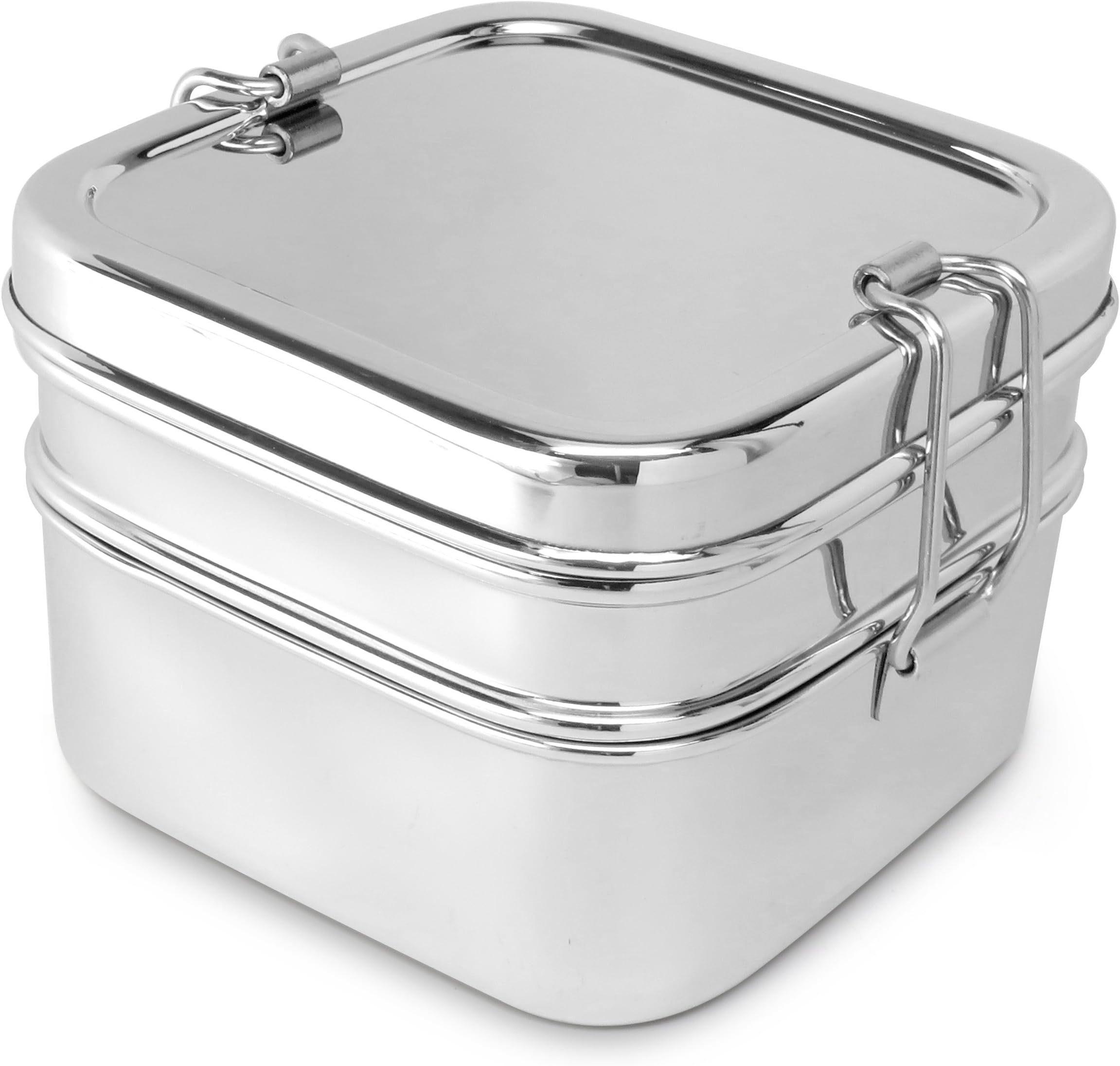 Amazon.com: Lifestyle Block Stainless Steel Double Stack Cube 2 ...