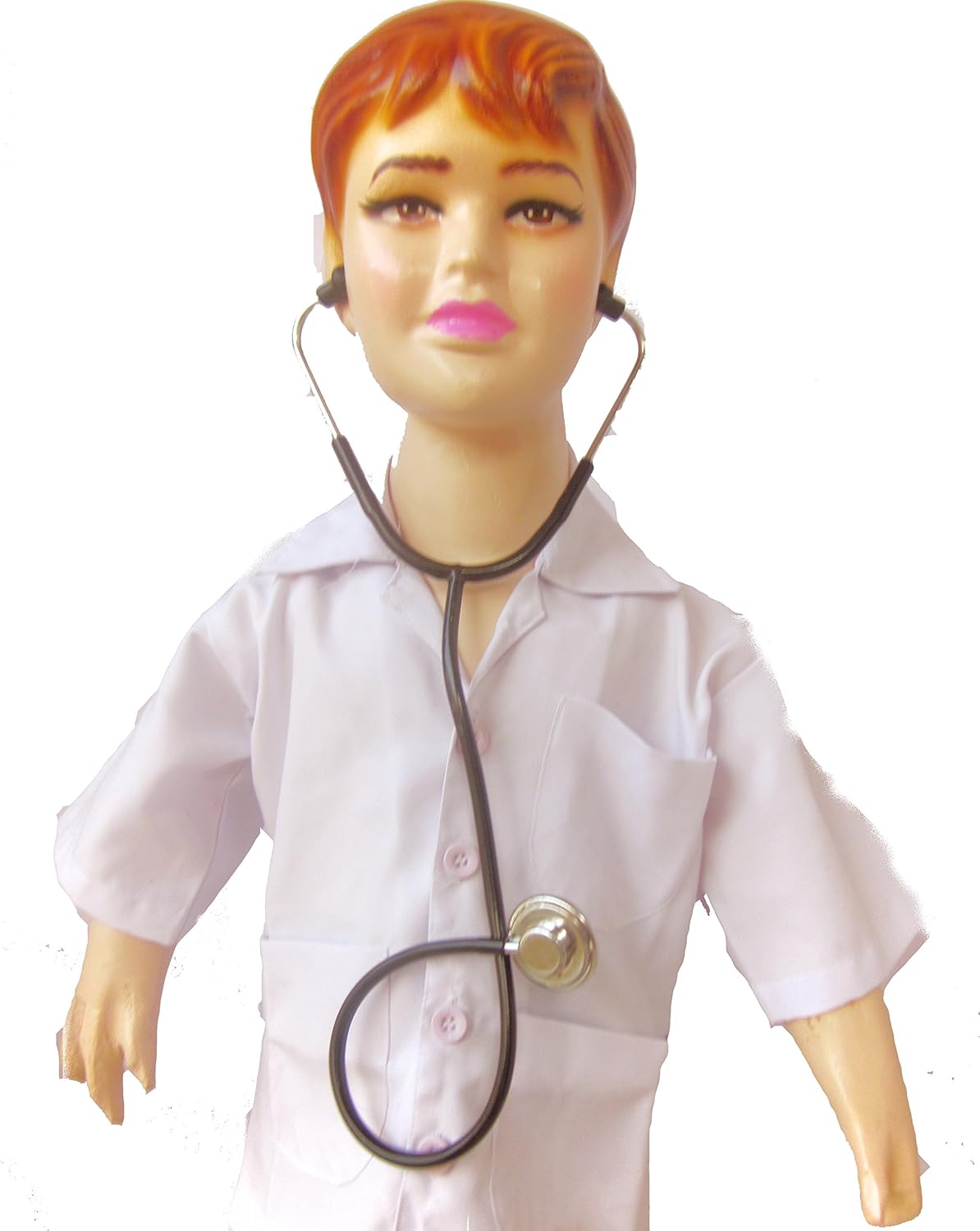 Buy FancyDressWale Doctor Coat with Stethoscope for 3-4 Yrs Kids(White ...