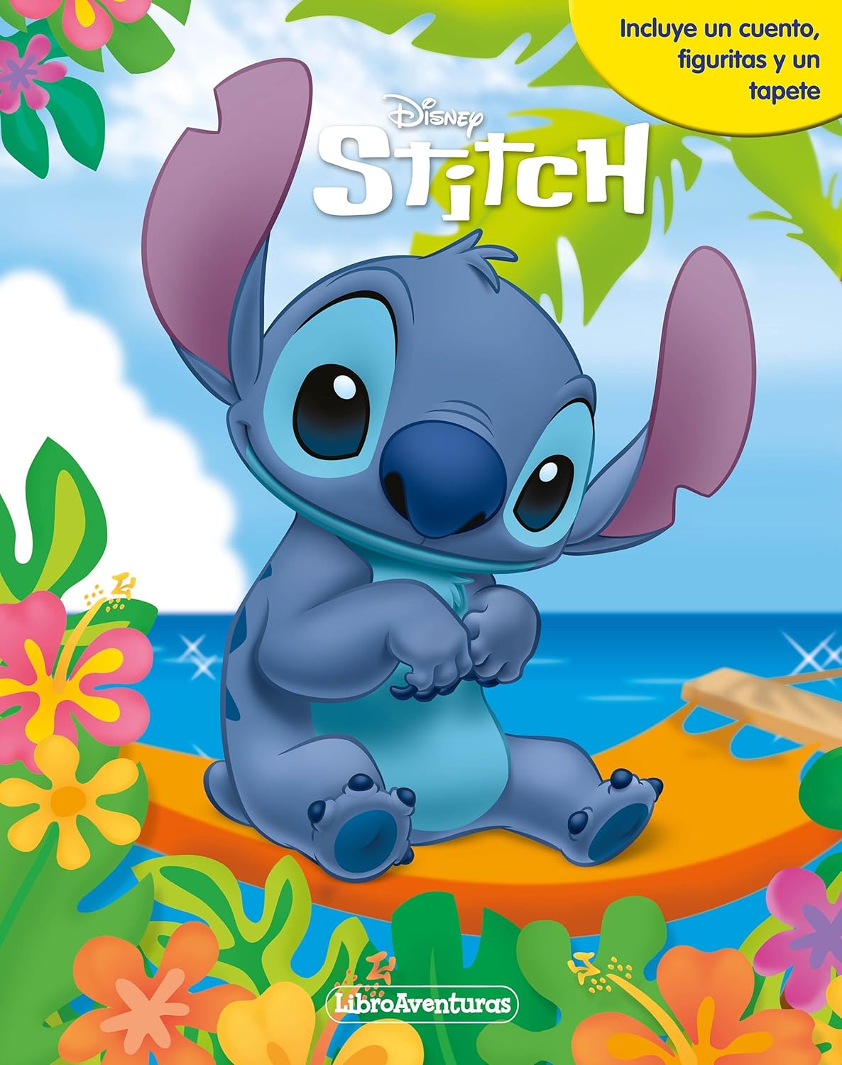 Amazon.com: Lilo & Stitch. Libroaventuras: Incluye un cuento, figuritas ...