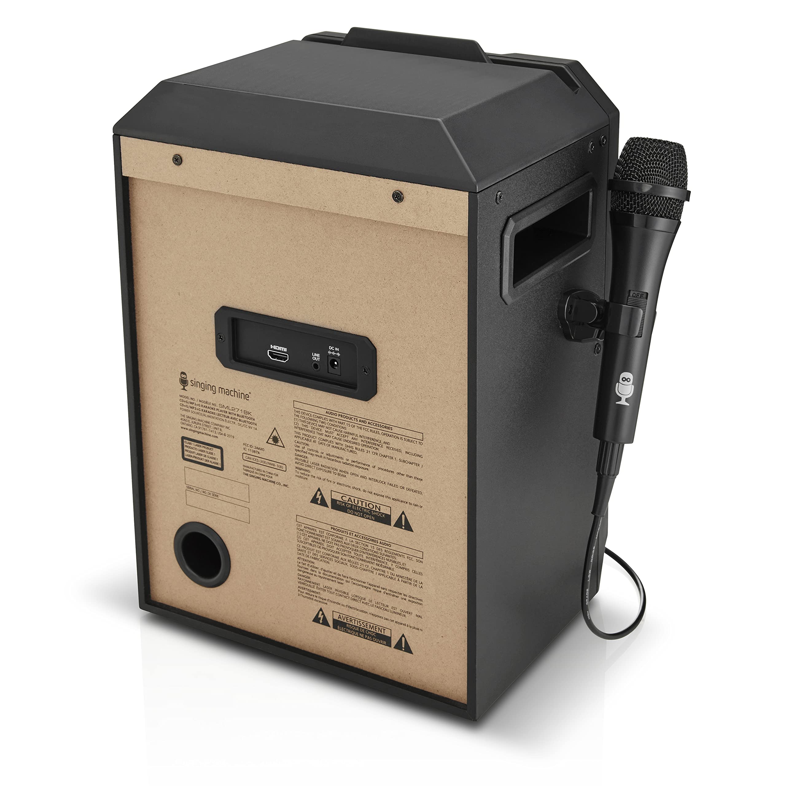 Singing Machine SingCast K-Box Video Casting Karaoke Machine with ...