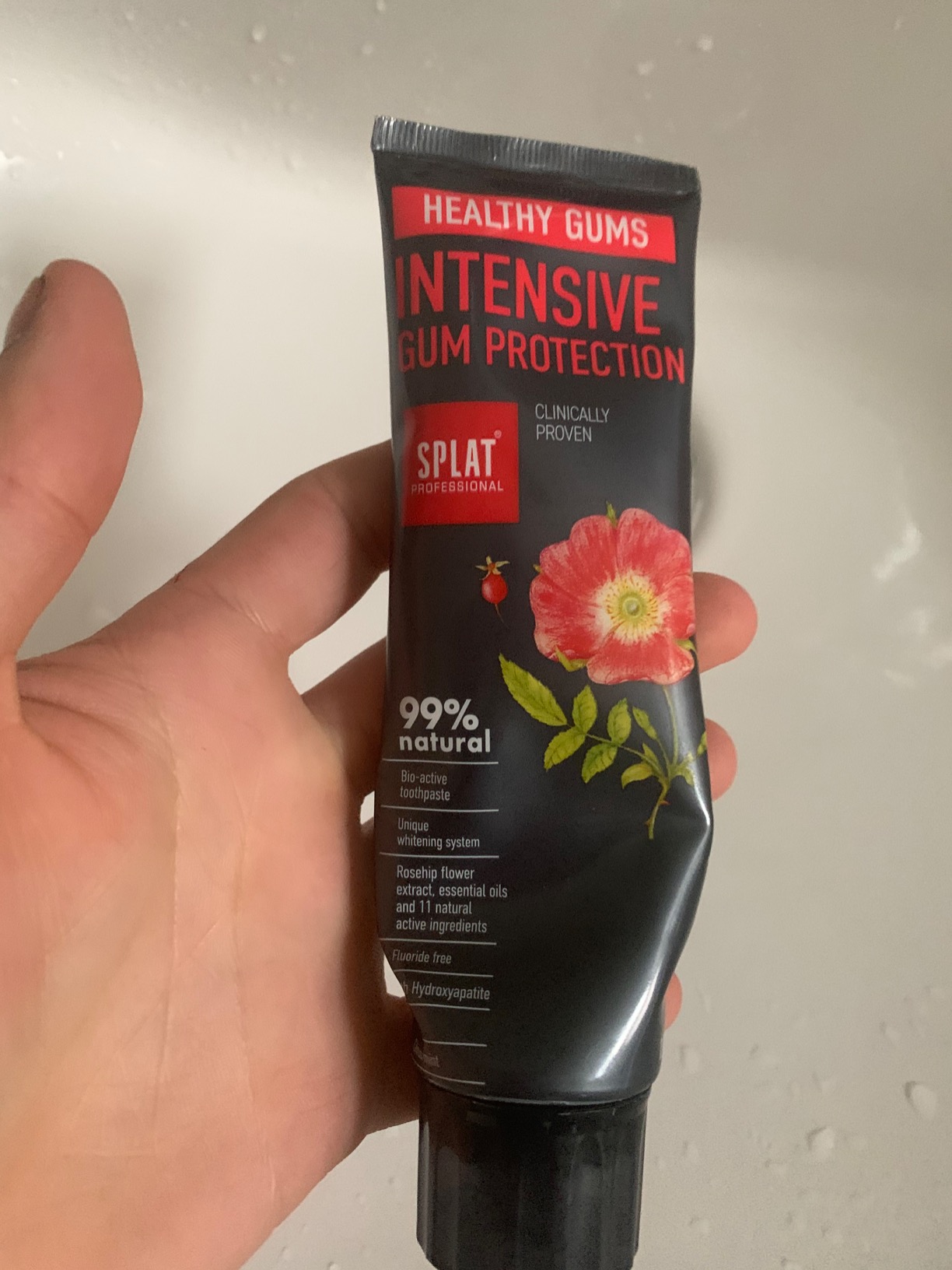 SPLAT Professional White Plus Toothpaste, natural whitening system ...