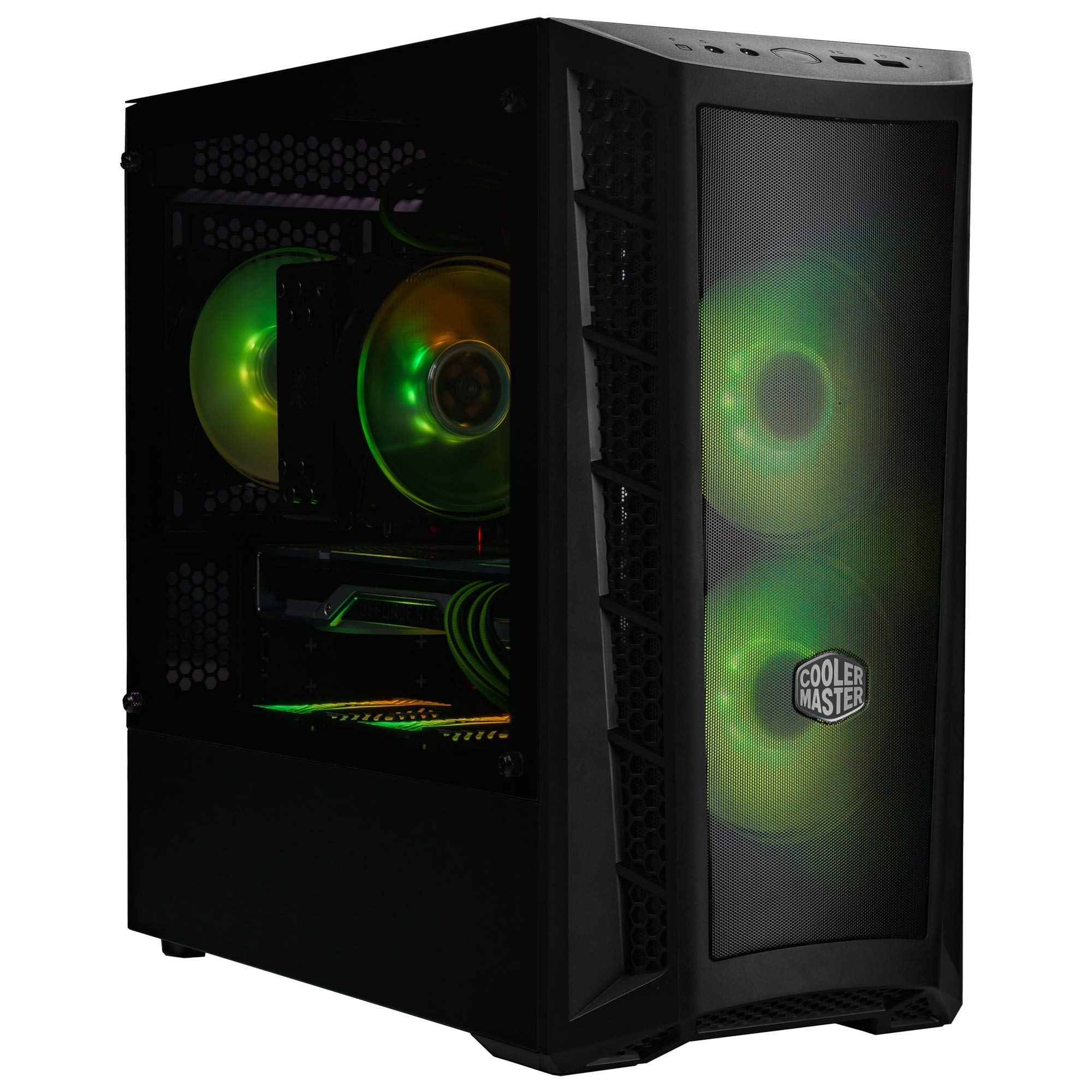 Cooler Master MasterBox MB311L ARGB Airflow Micro-ATX Tower with Dual ...