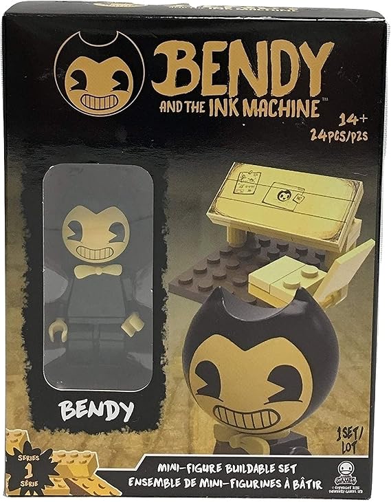 Amazon.com: Basic Fun Bendy The Ink Machine - Bendy Buildable Mini ...