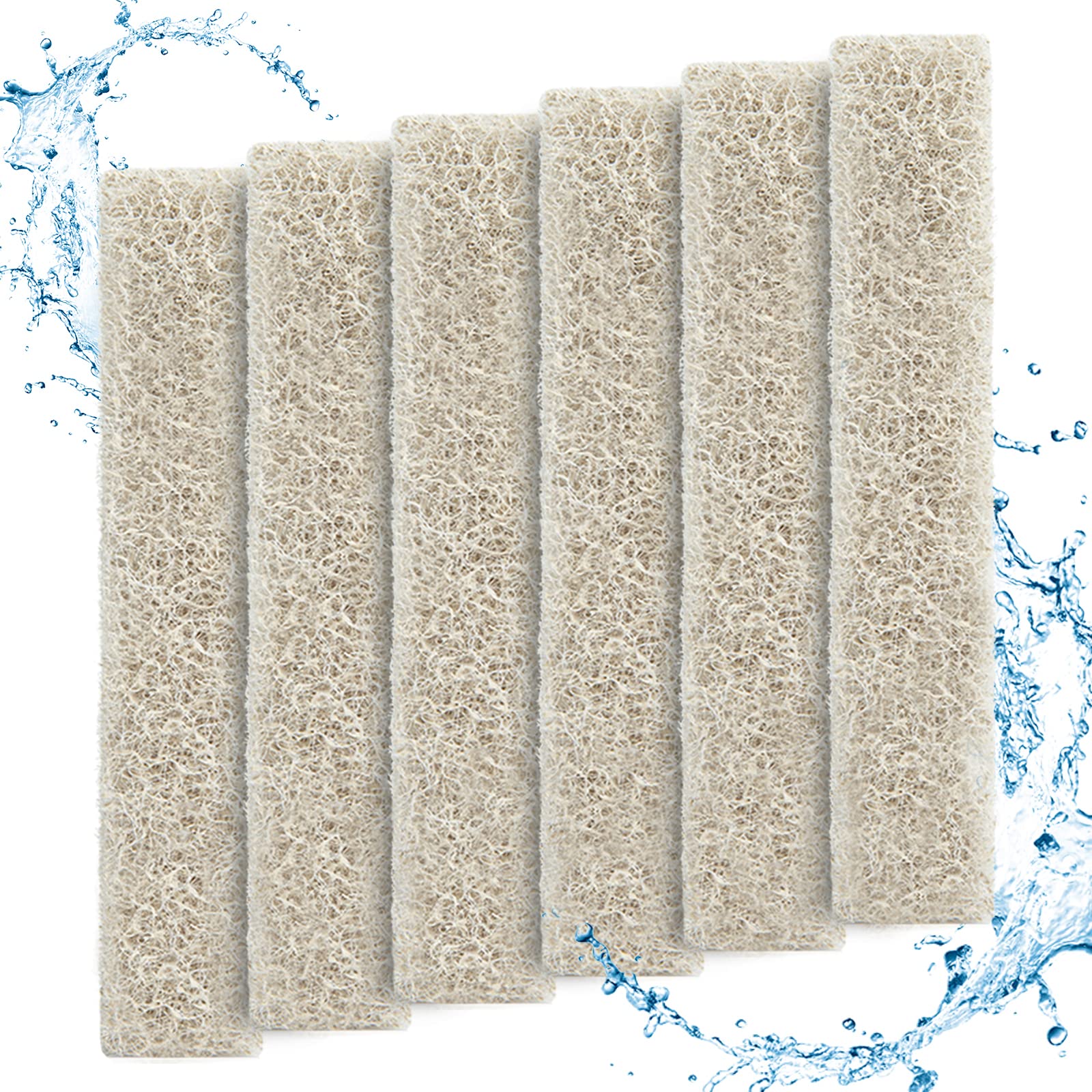 Snapklik.com : HiTauing 6 Count Ammonia Reducer Filter Pads
