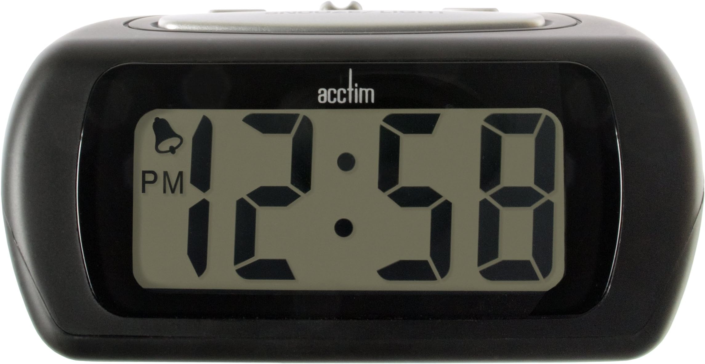 Acctim 12343 Auric Alarm Clock, Black, one size, Synthetic, MEDIUM ...