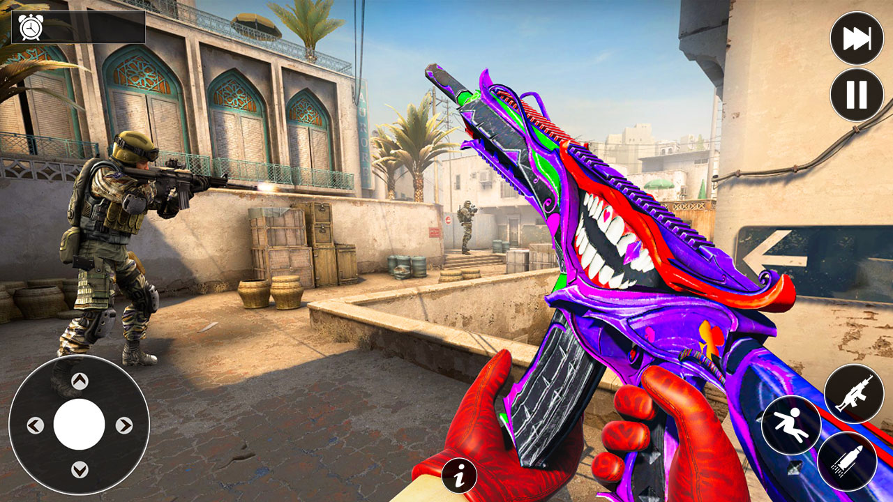 Real Call of FPS Shooting Gun Games 2024: Modern Open World Sniper PVP Shooting Games - FPS Gun ...