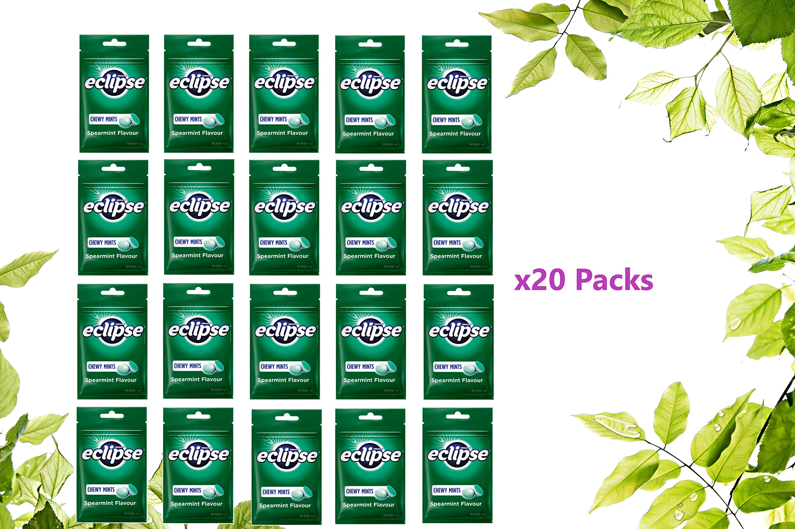 Snapklik.com : Eclipse Chewy Mints Assorted Flavor Powerful Fresh ...
