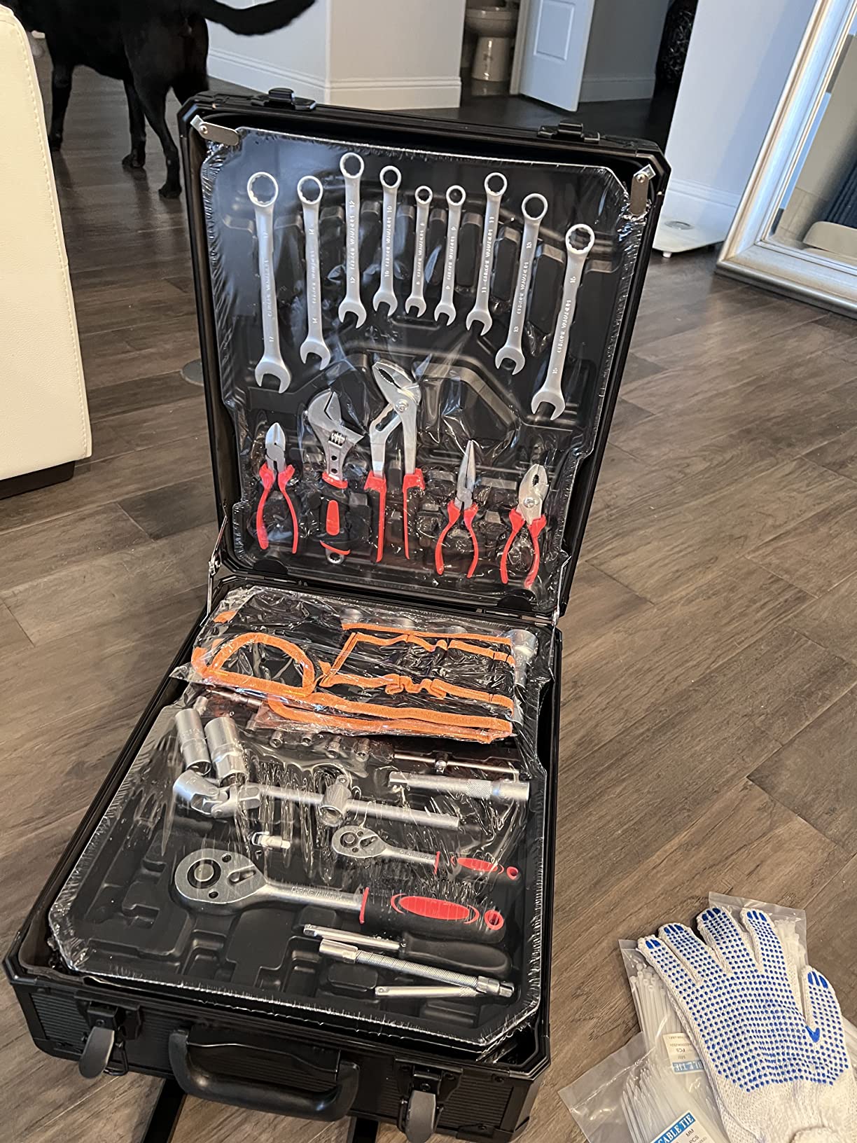 $28/mo - Finance Tool Sets for Men, Tool Box with Tools, Tool Kit with ...