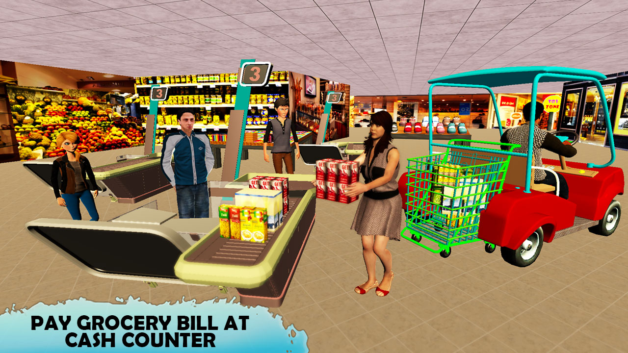 Supermarket Easy Shopping Cart Driving Games:Amazon.com:Appstore for ...