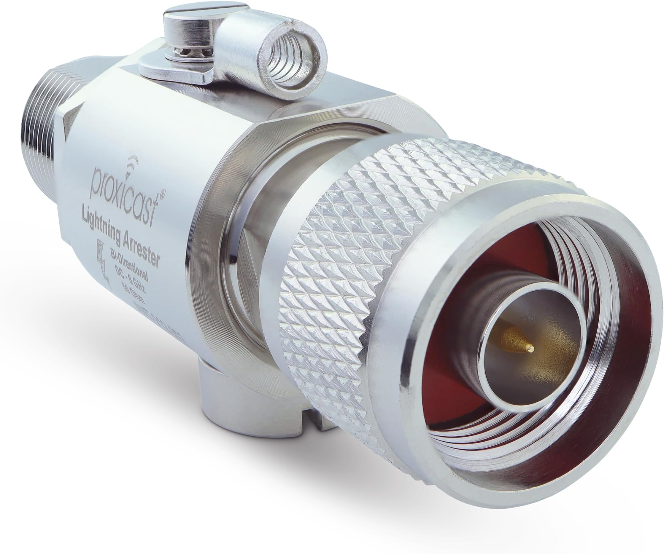 Amazon.com: Proxicast Coaxial Lightning Arrester for 0 to 6 GHz (N ...