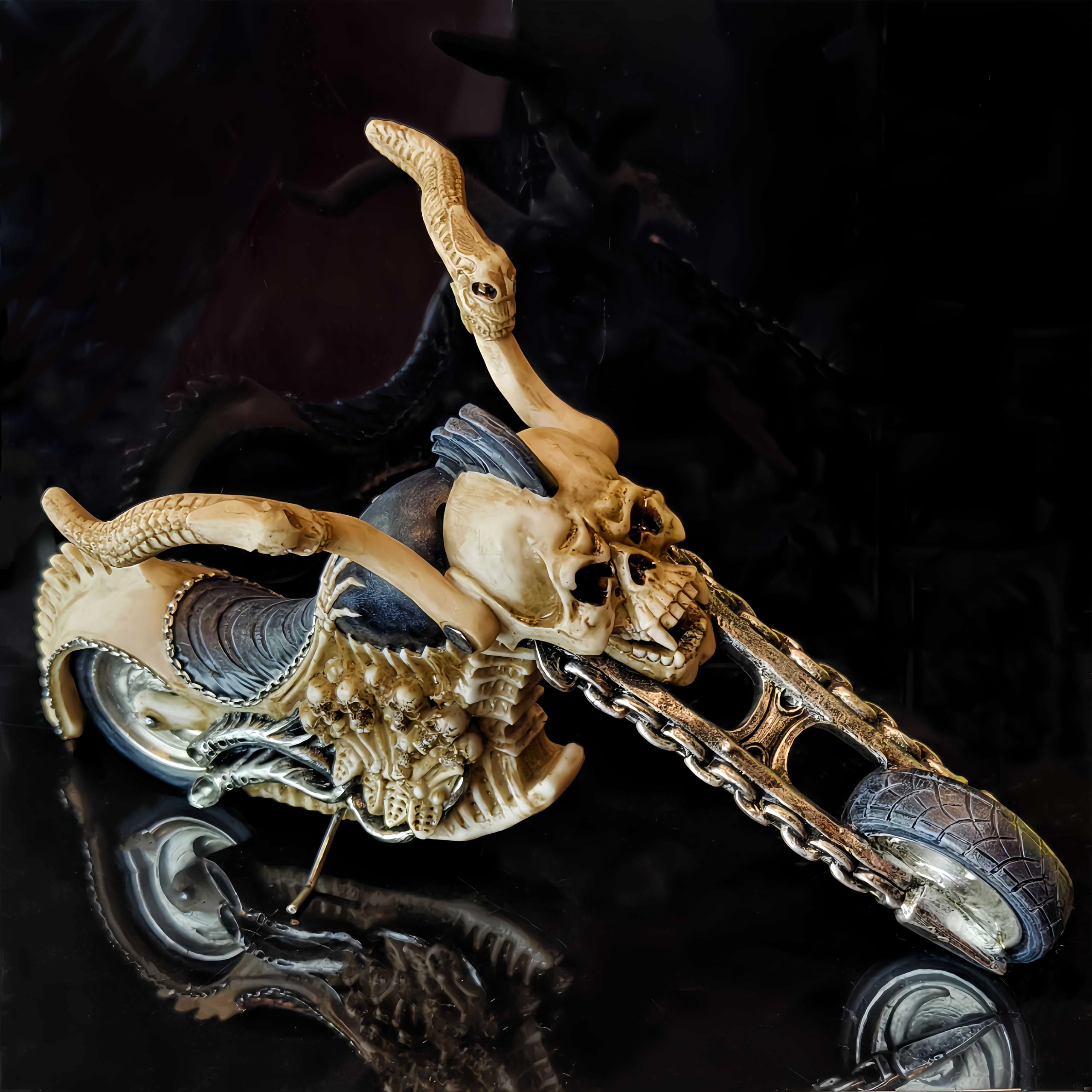 Skeleton Motorcycle Motorbikes Motorcycle Skeleton New Skull