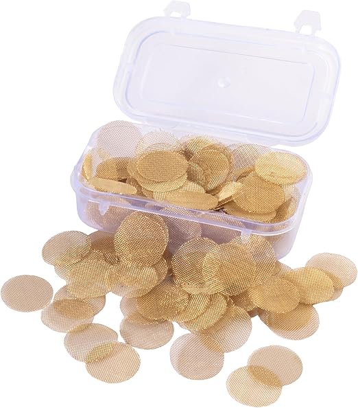 Amazon.com: 200 + 40 PCS 3/4 Inch of Brass Pipe Screens, 3/4 Inch Metal ...