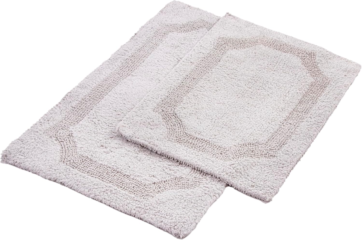 Amazon.com: voyzz home Set of 2 Reversible Bath Rug 20x32 inch -17x24 ...