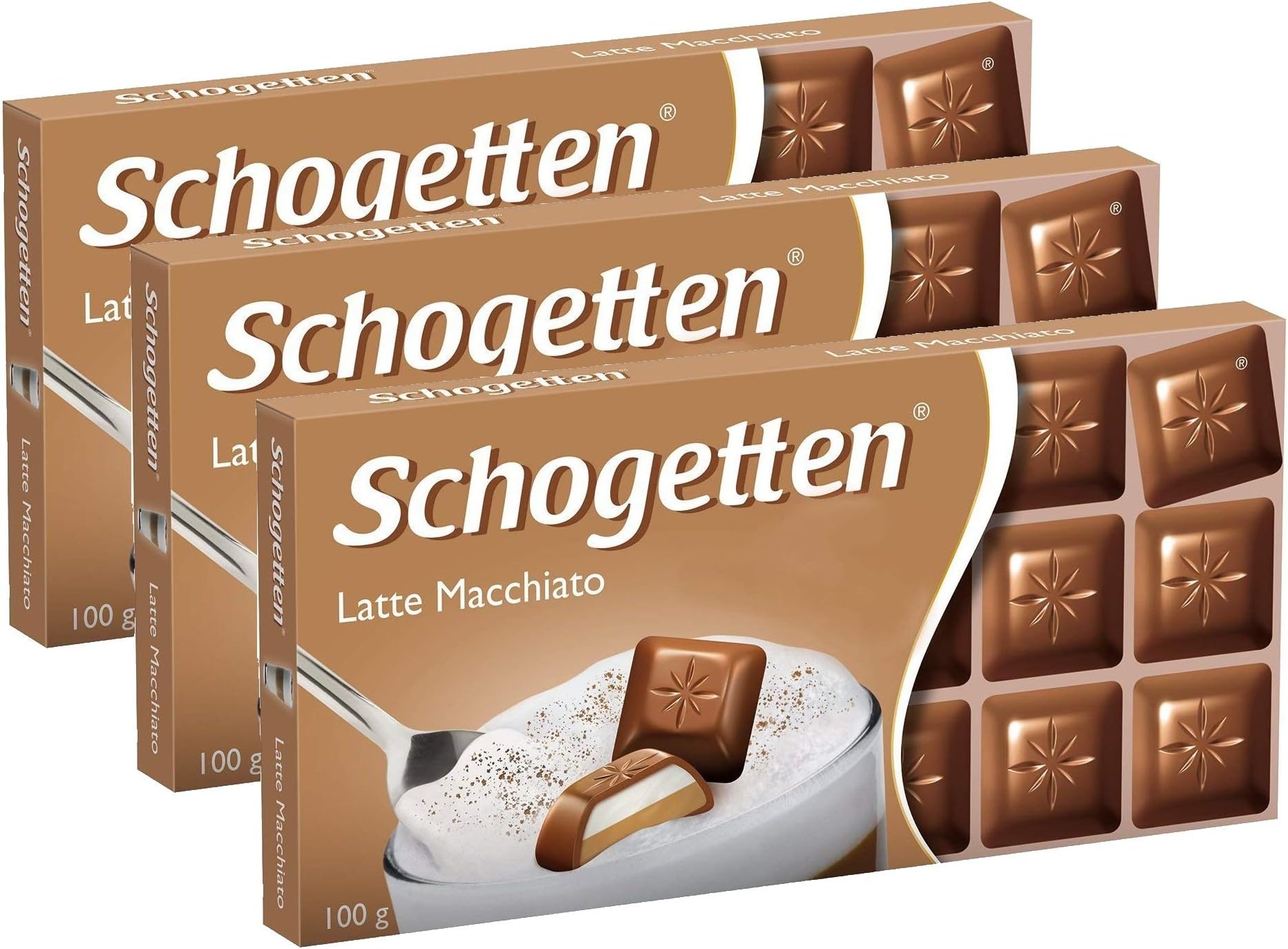 Amazon.com : Schogetten German Chocolate Variety Pack (Bundle of 4 ...