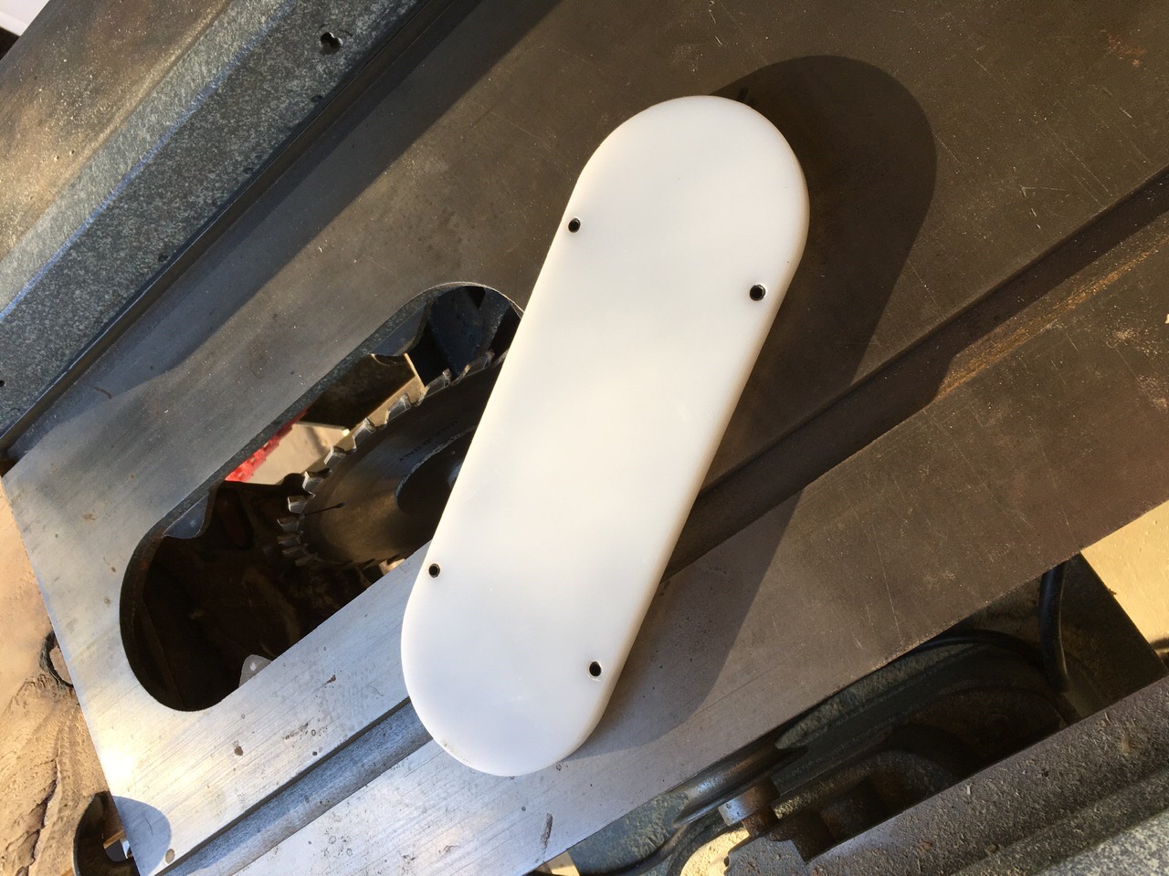 9" Delta Zero Clearance TABLE SAW Insert by Peachtree Woodworking PW947 ...