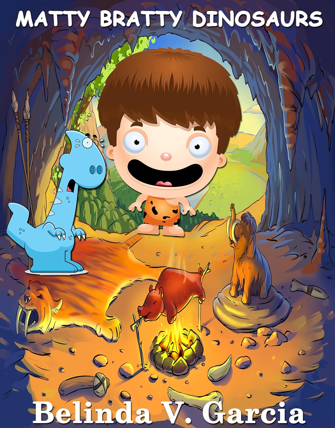 MATTY BRATTY Dinosaurs: Time Travel (Bratty Family Adventure Chapter ...