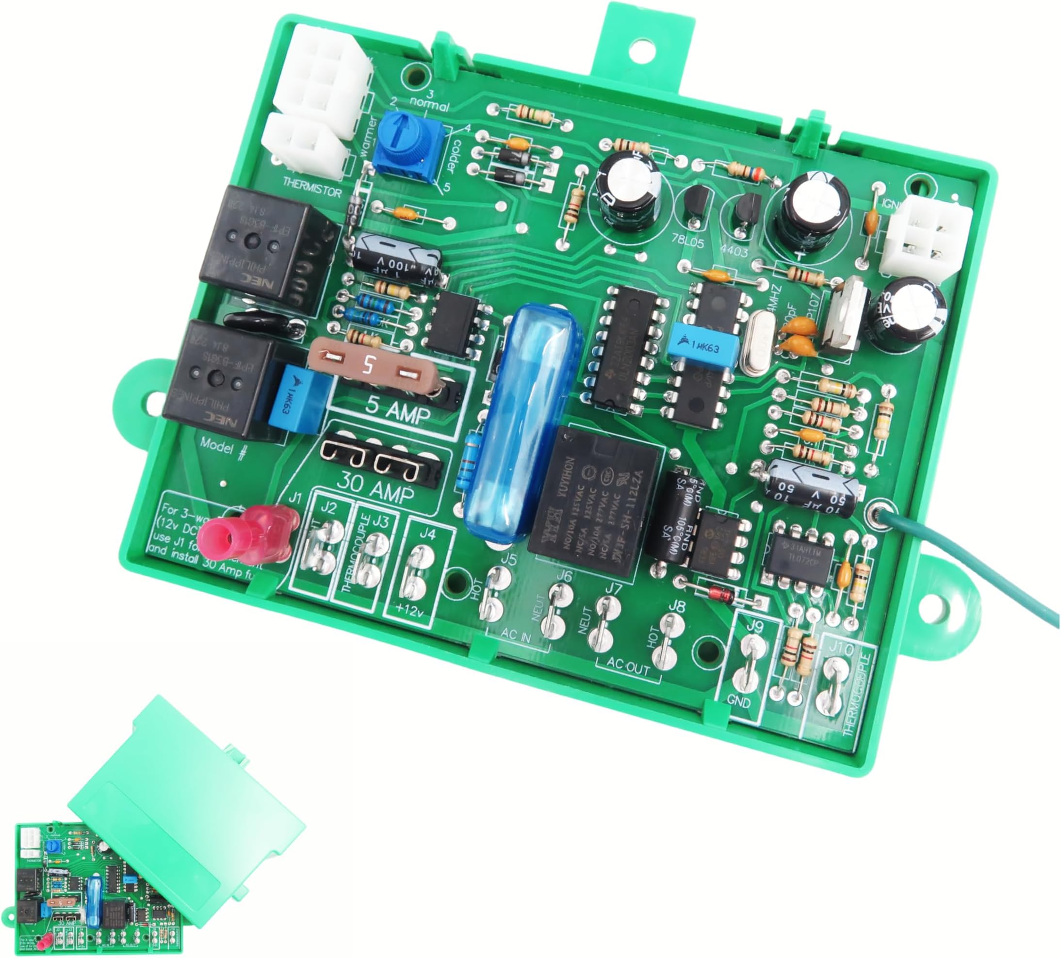 Amazon.com: ROBOA Micro P-711 Refrigerator Main Power Control Circuit ...