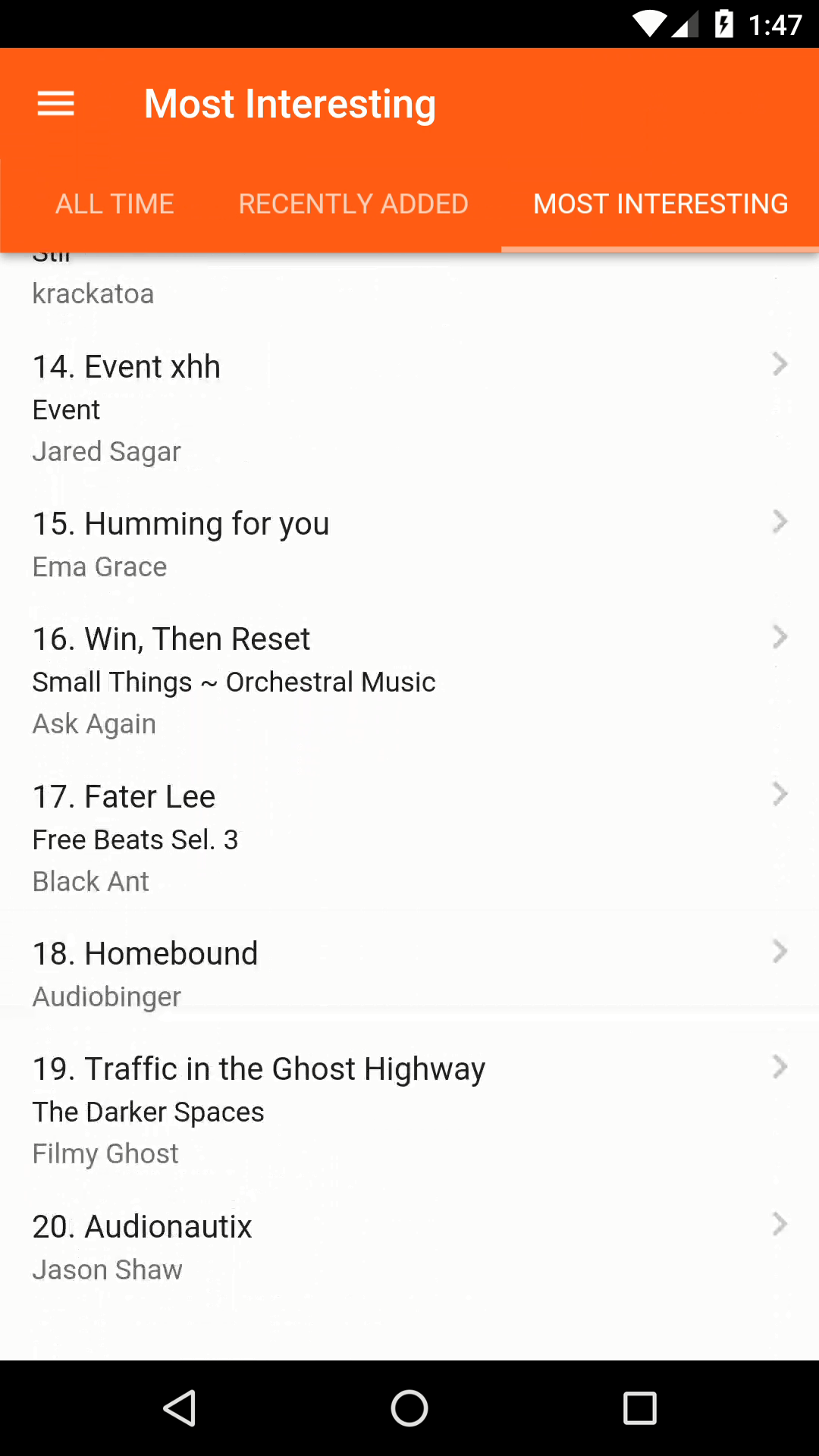 Chartbuster - App on Amazon Appstore
