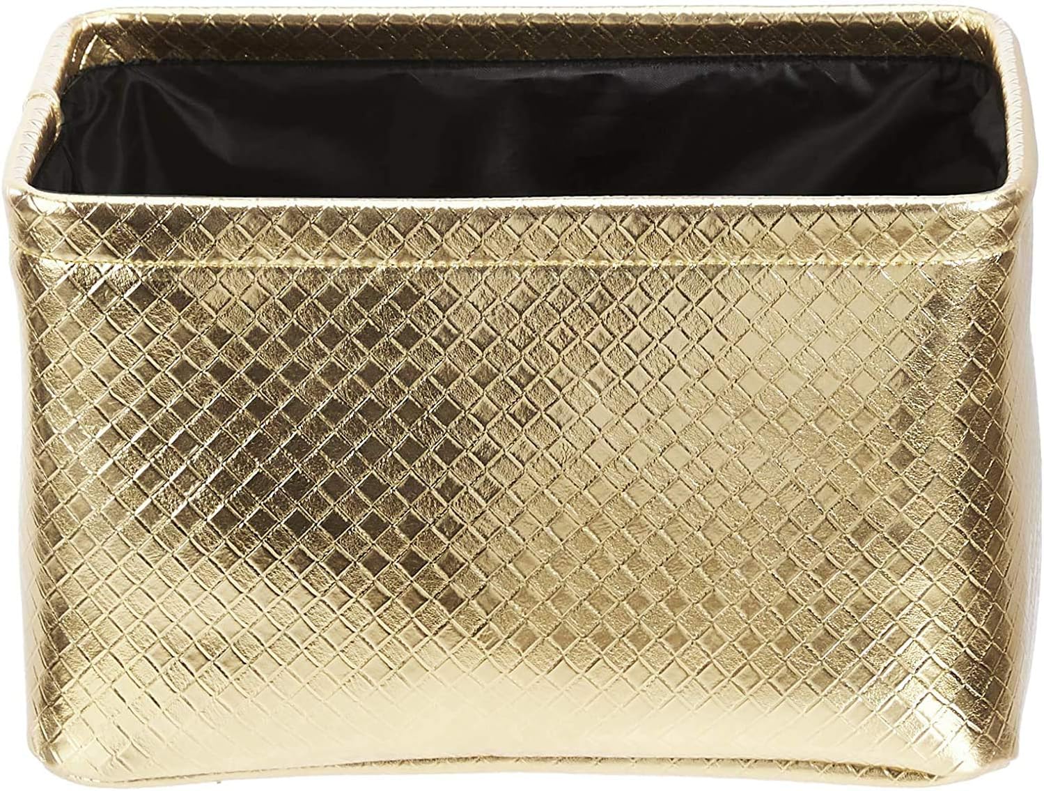 Amazon.com: Amazon Basics Storage Bins - Metallic Gold, 2-Pack : Home ...