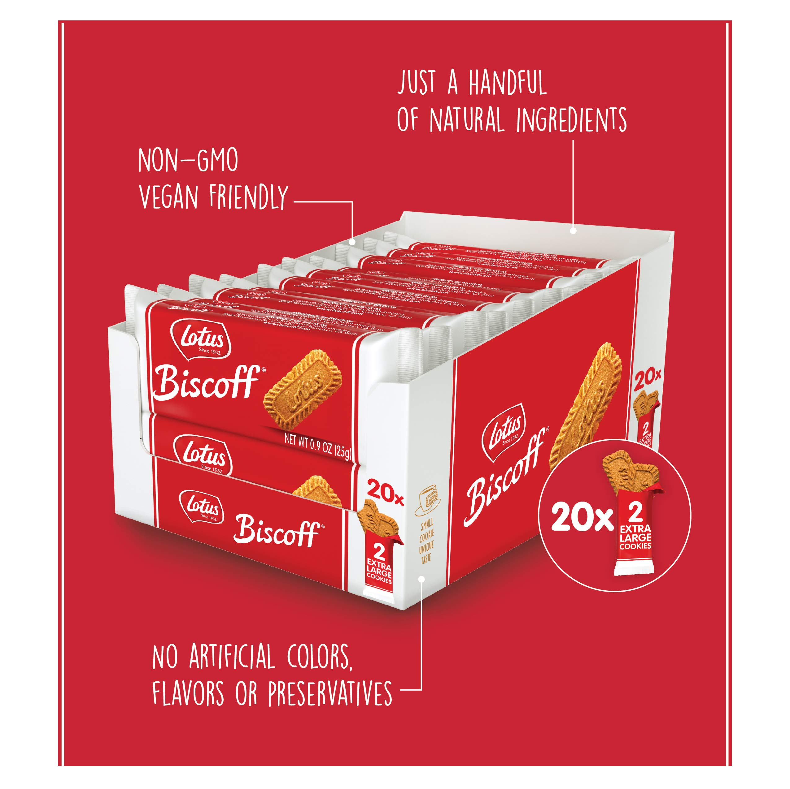 Snapklik.com : Lotus Biscoff Cookies, Caramelized Biscuit Cookie Snack ...