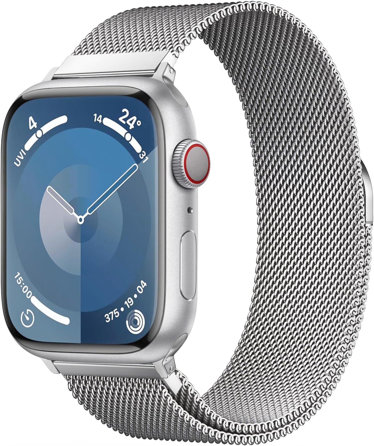 Amazon.com: Stainless Steel Milanese Loop Compatible with Apple Watch ...