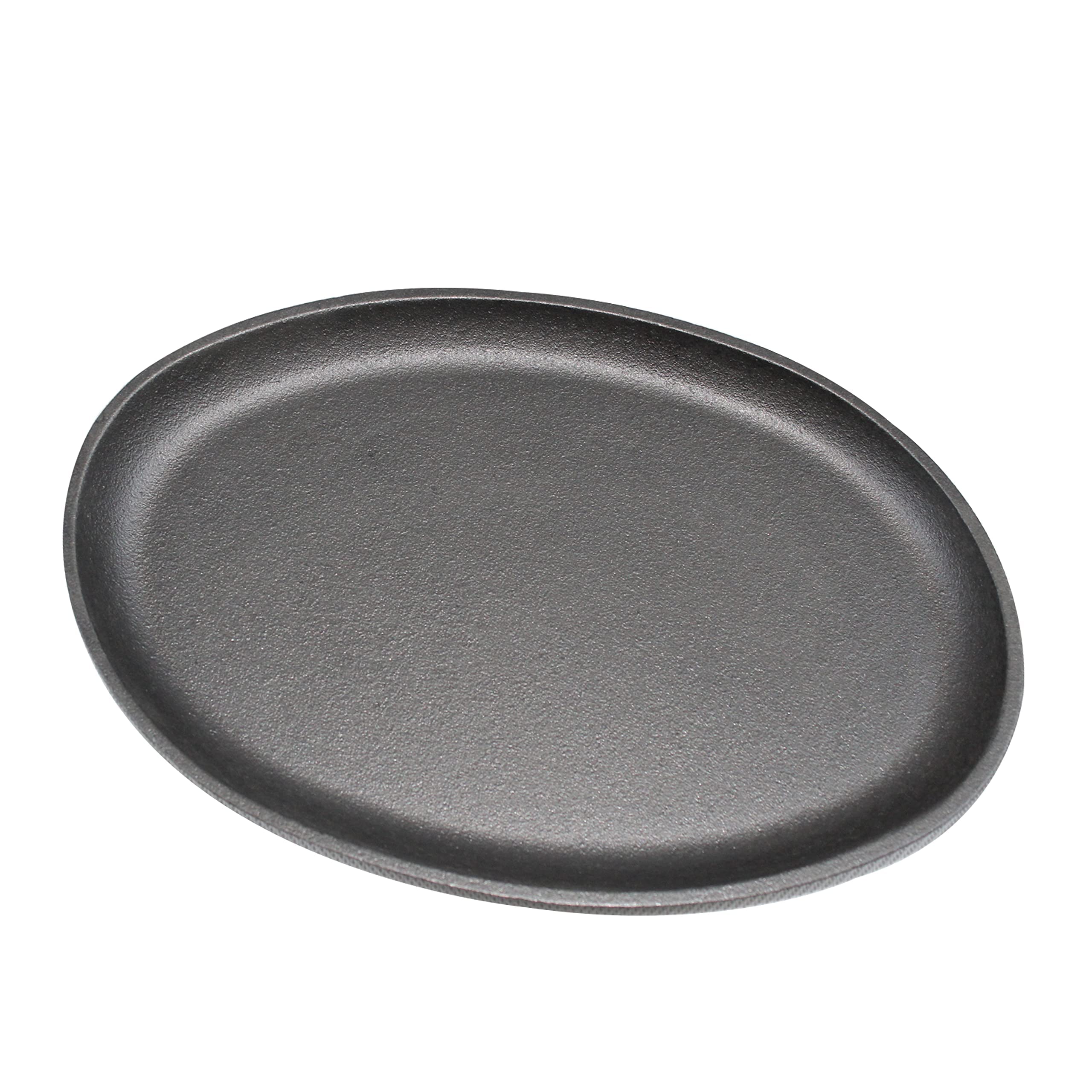 Amazon.com: Home VSS Cast Iron， Pre Seasoned Skillet/Sizzler Oval 13" x ...
